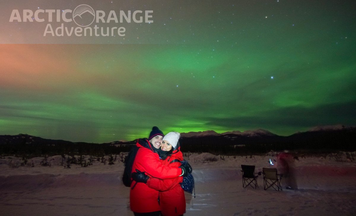 Cuddling under Northern lights | Arctic Range Adventure