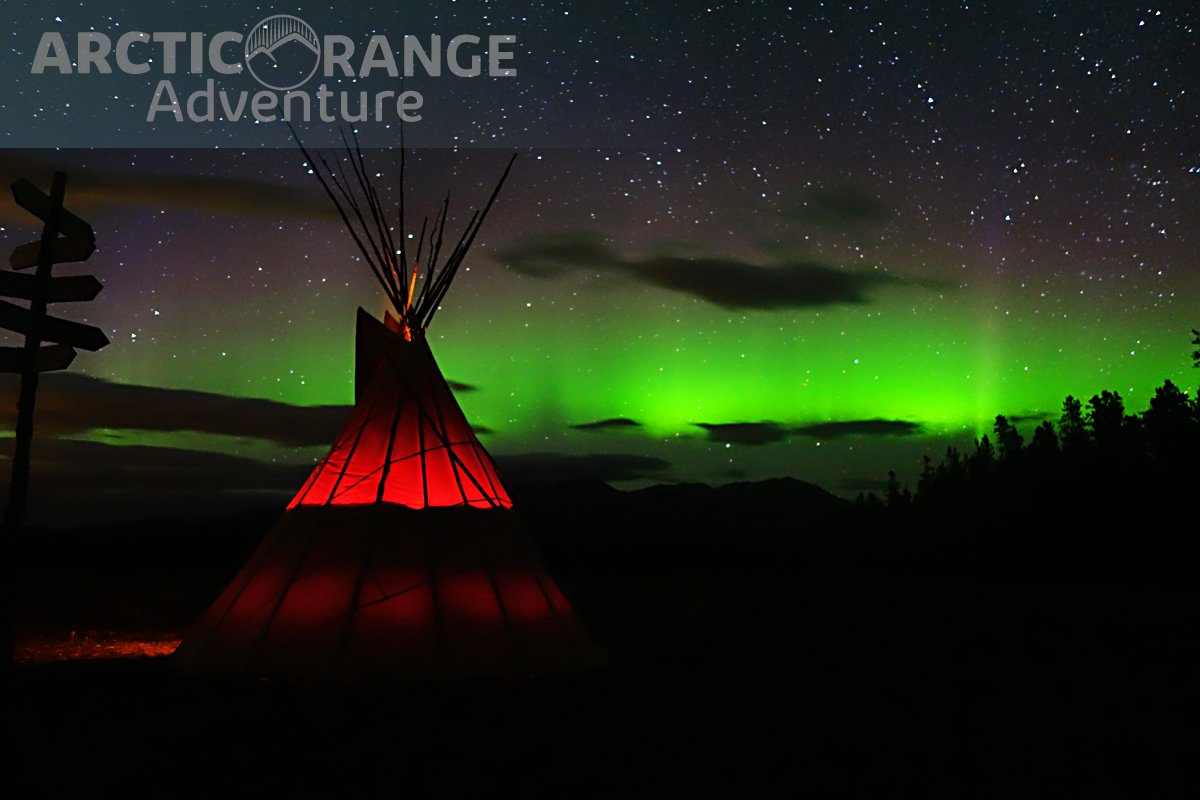 Illuminated Tipi | Arctic Range Adventure