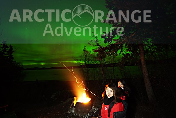 Campfire with view | Arctic Range Adventure