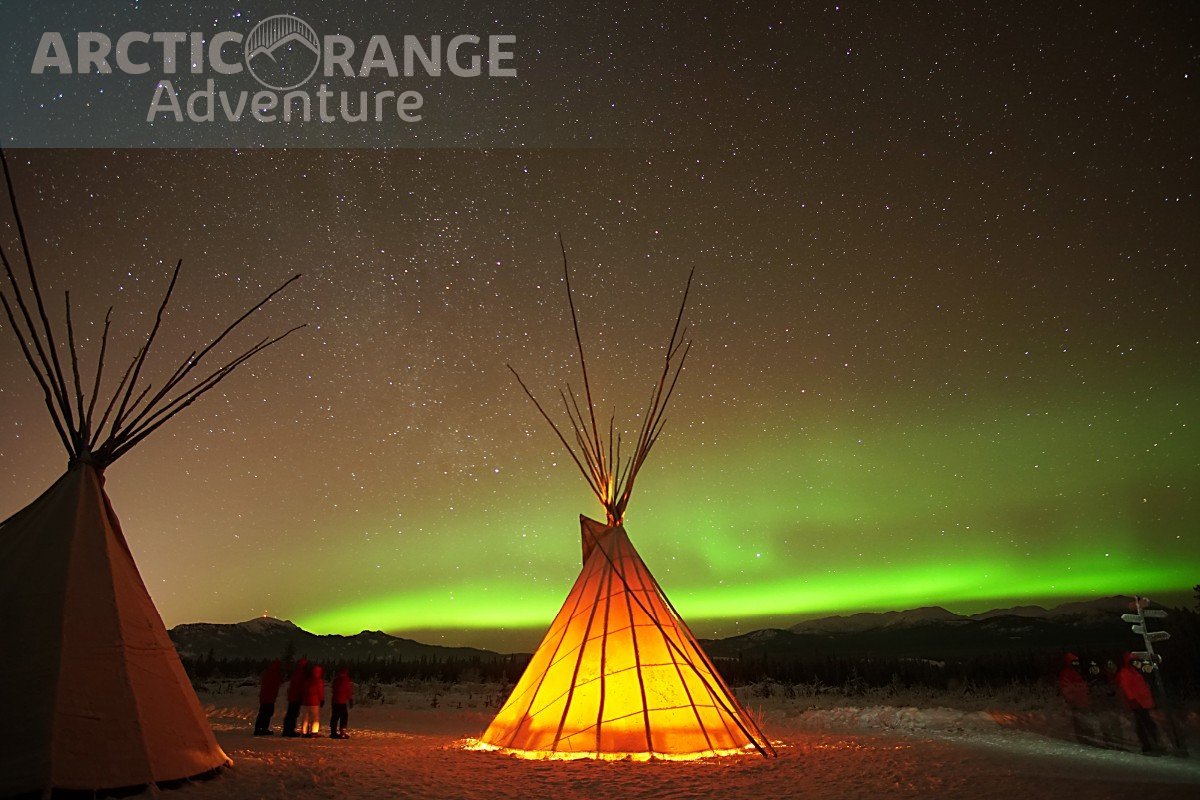 Illuminated Teepee | Arctic Range Adventure