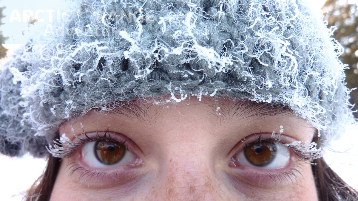 Frozen Eyelashes | Arctic Range Adventure