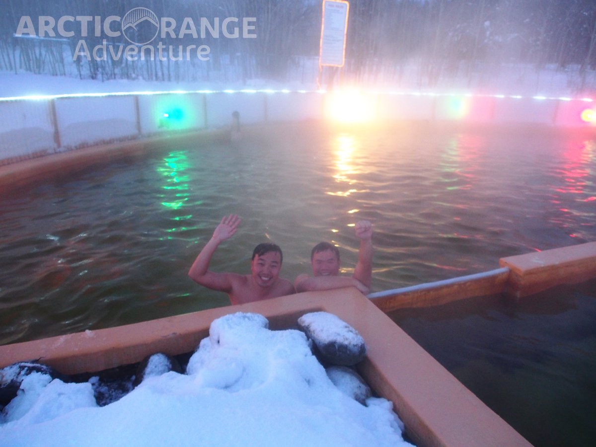 Soaking in the Hot Springs | Arctic Range Adventure