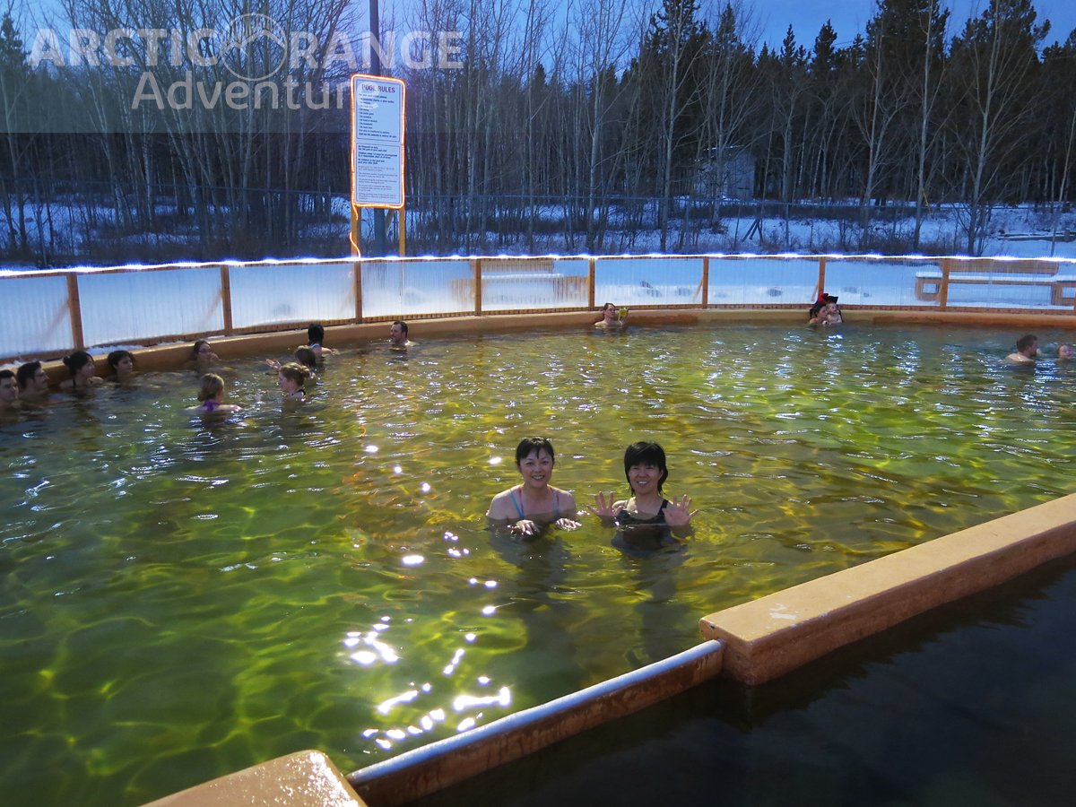 Soaking in the Hot Springs | Arctic Range Adventure