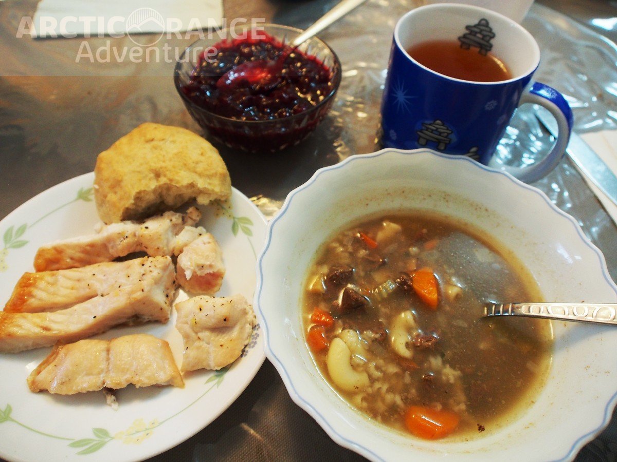 Traditional First Nation Meal | Arctic Range Adventure