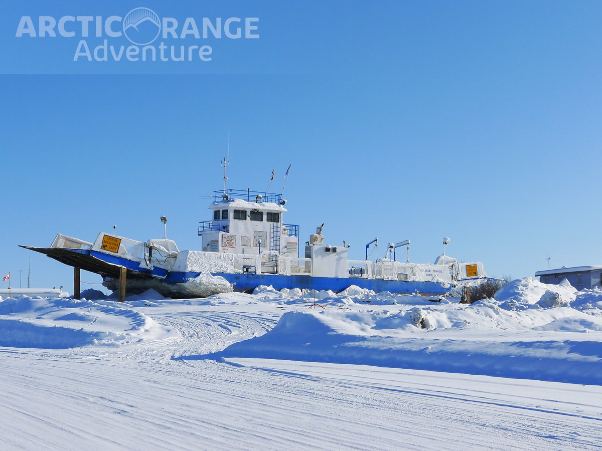 River Ferry winterized | Arctic Range Adventure